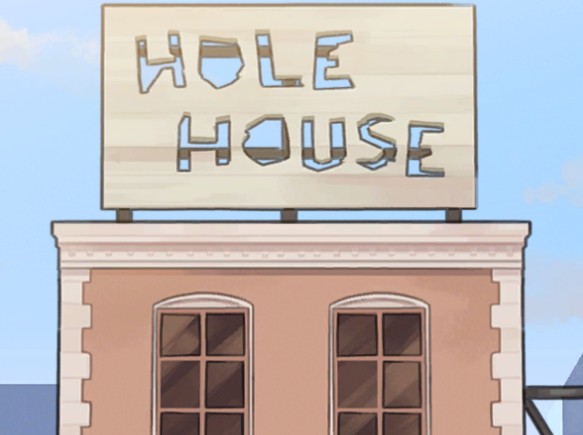 Hole House - Play Online Hole House on Another Girl in the Wall